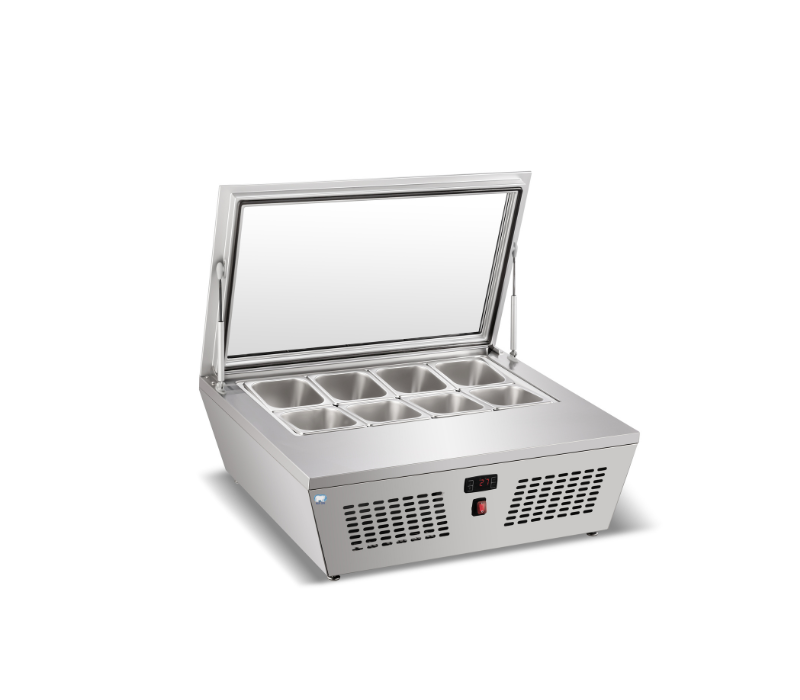 Countertop Gelato Display Case COLD ZONE-DW-67 – Adel Restaurant Equipment